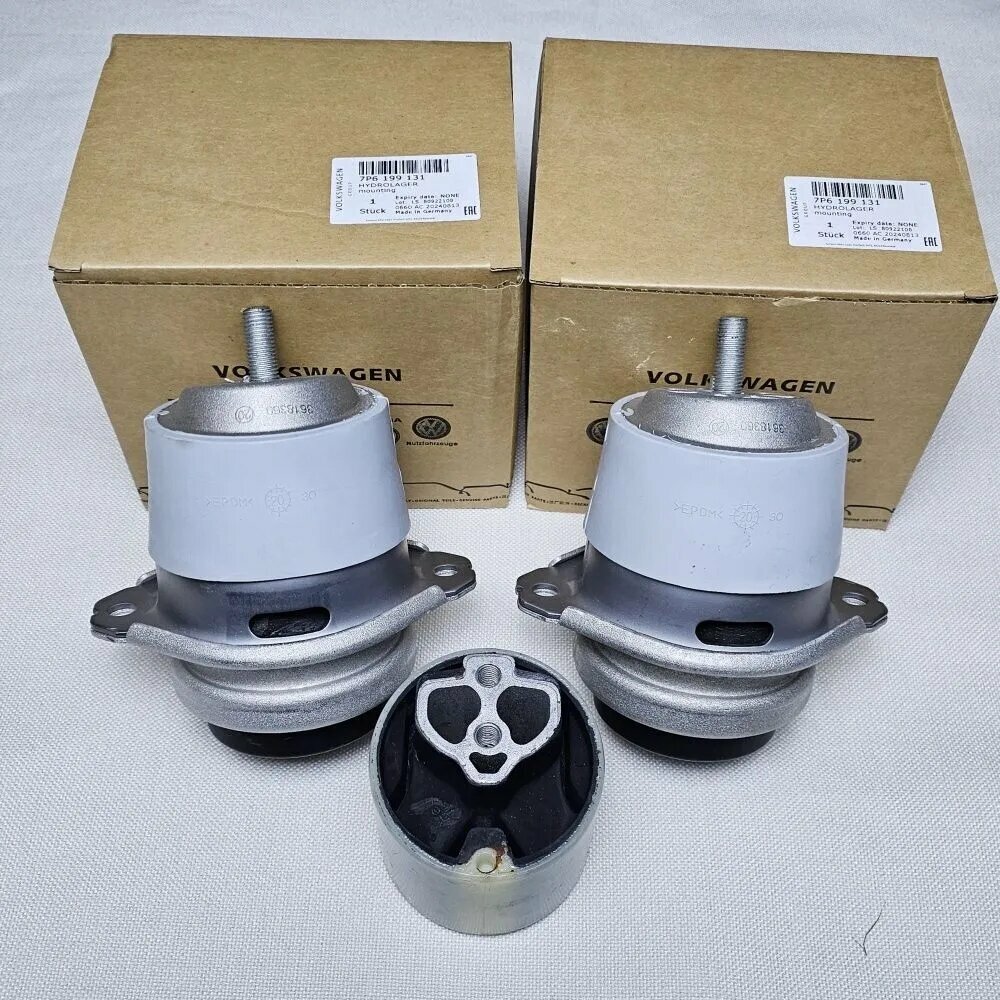 3 шт. Крепление двигателя для AUDI Q7 3.0/3.6/4.2/6.0 2006-2015, VW Touareg V6/V8/W12 2002-2010 7L8199131A, 7P6199131