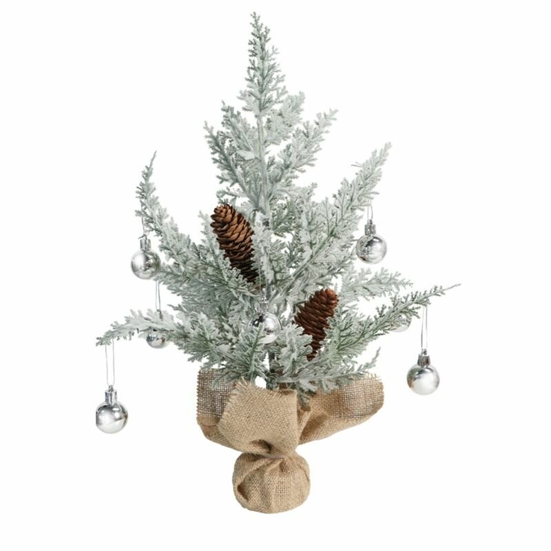 (1 шт.) Мини-елочка из пихты на Рождество - D