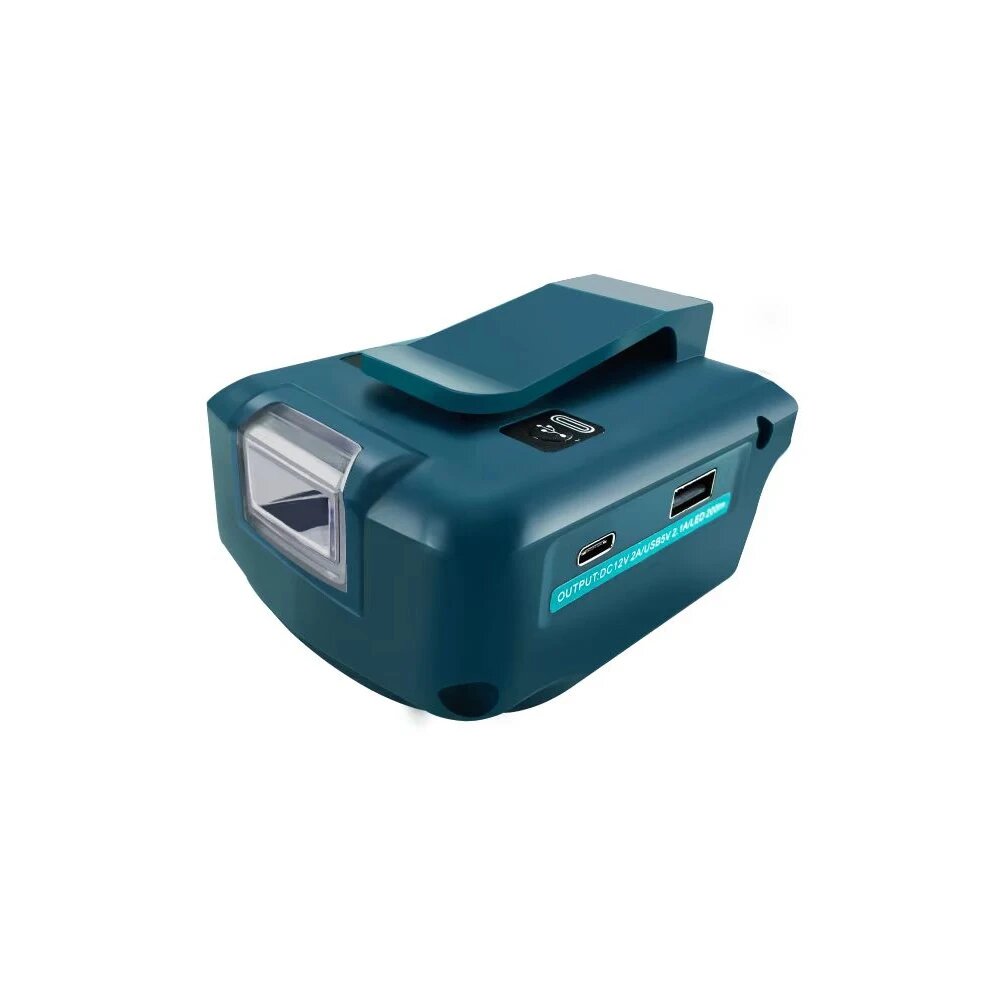 Аккумуляторный адаптер BSIDE для Bosch 14.4-18В с USB-портом with clip