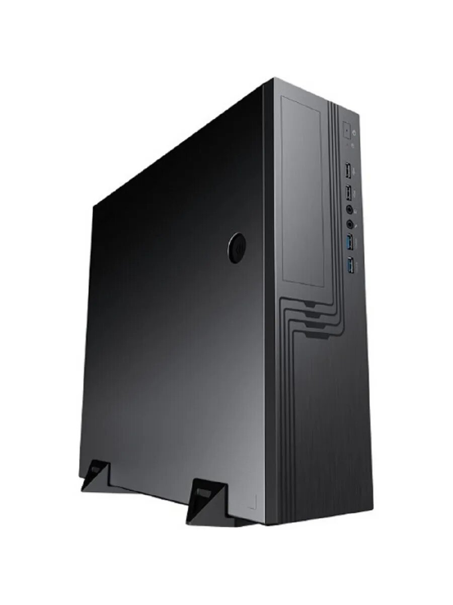 Корпус EL555BK PM - 300ATX U3.0*2+U2*2+2*combo
