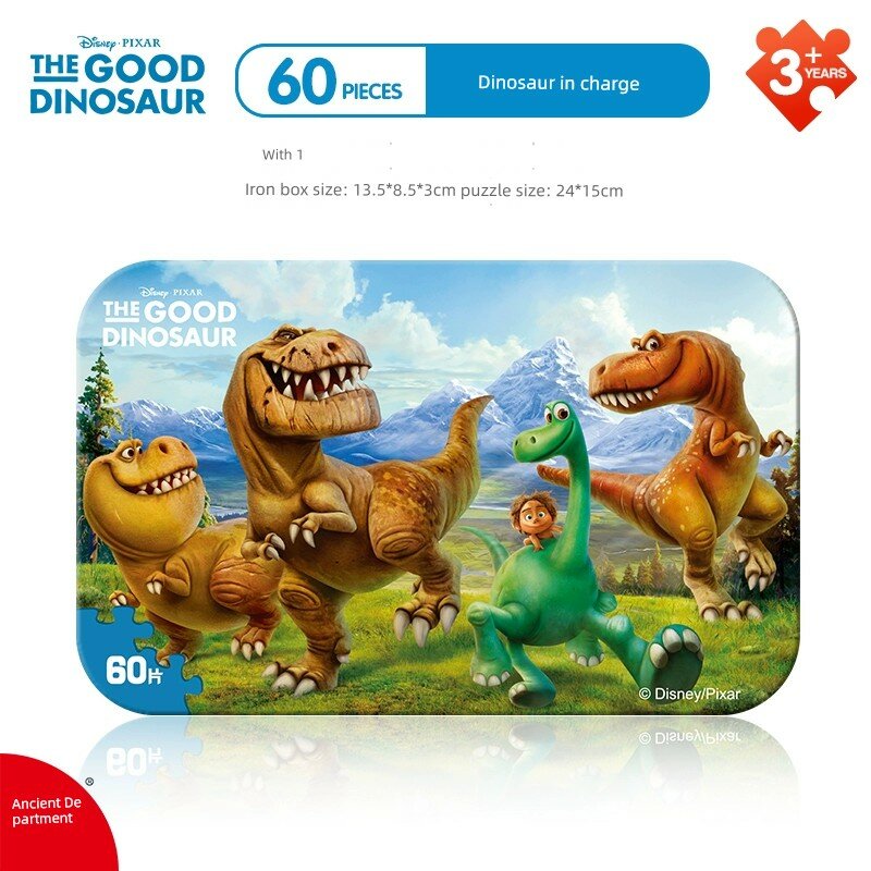 Пазл-головоломка «Детская железная коробка» (60/100/200 элементов), сказка Диснея, развивающая игрушка для детей 5-6-8