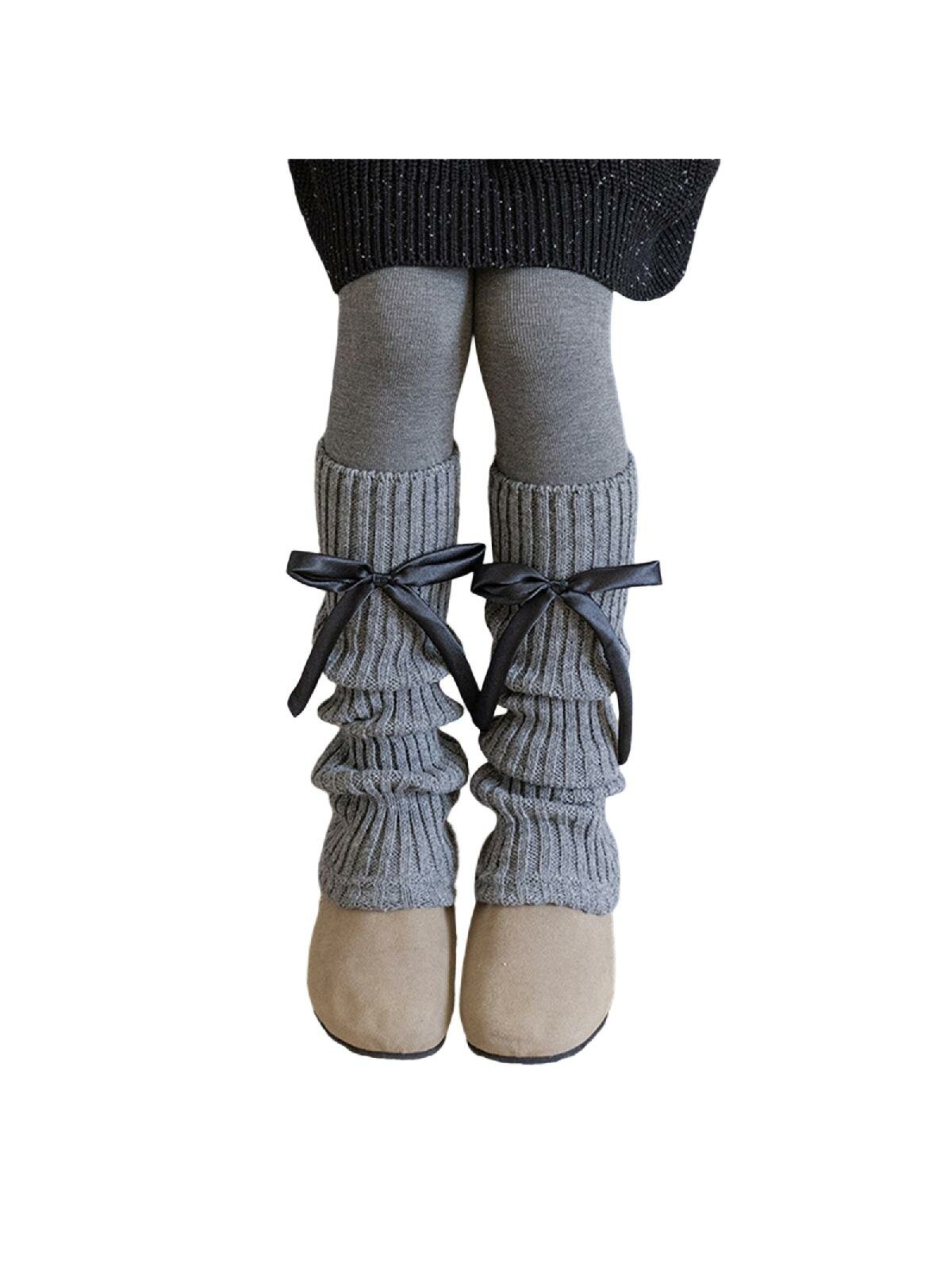 Модная милая гетра для детей, защищающая от холодной погоды, акриловая ткань