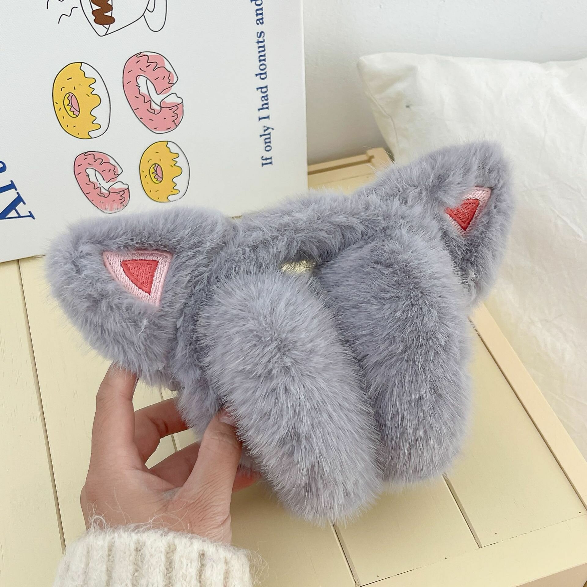 Зимние морозостойкие и теплые наушники для мужчин и женщин, милые мультяшные наушники, уличные противохолодные и ветрозащитные наушники, прямые продажи с фабрики,