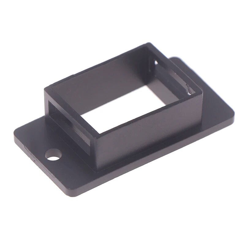 1-портовый металлический держатель адаптера Keystone RJ45, модуль винтовой рамы для монтажа на панели — длинный пустой кронштейн для сетевой настенной пластины