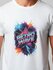 Футболка PRINTSHOT, 1 шт., размер L, белый