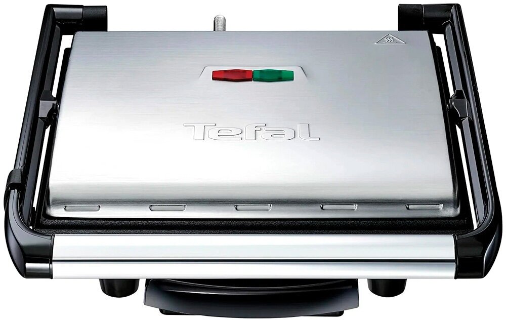 Электрогриль Tefal Panini Grill GC241D38, серебристый