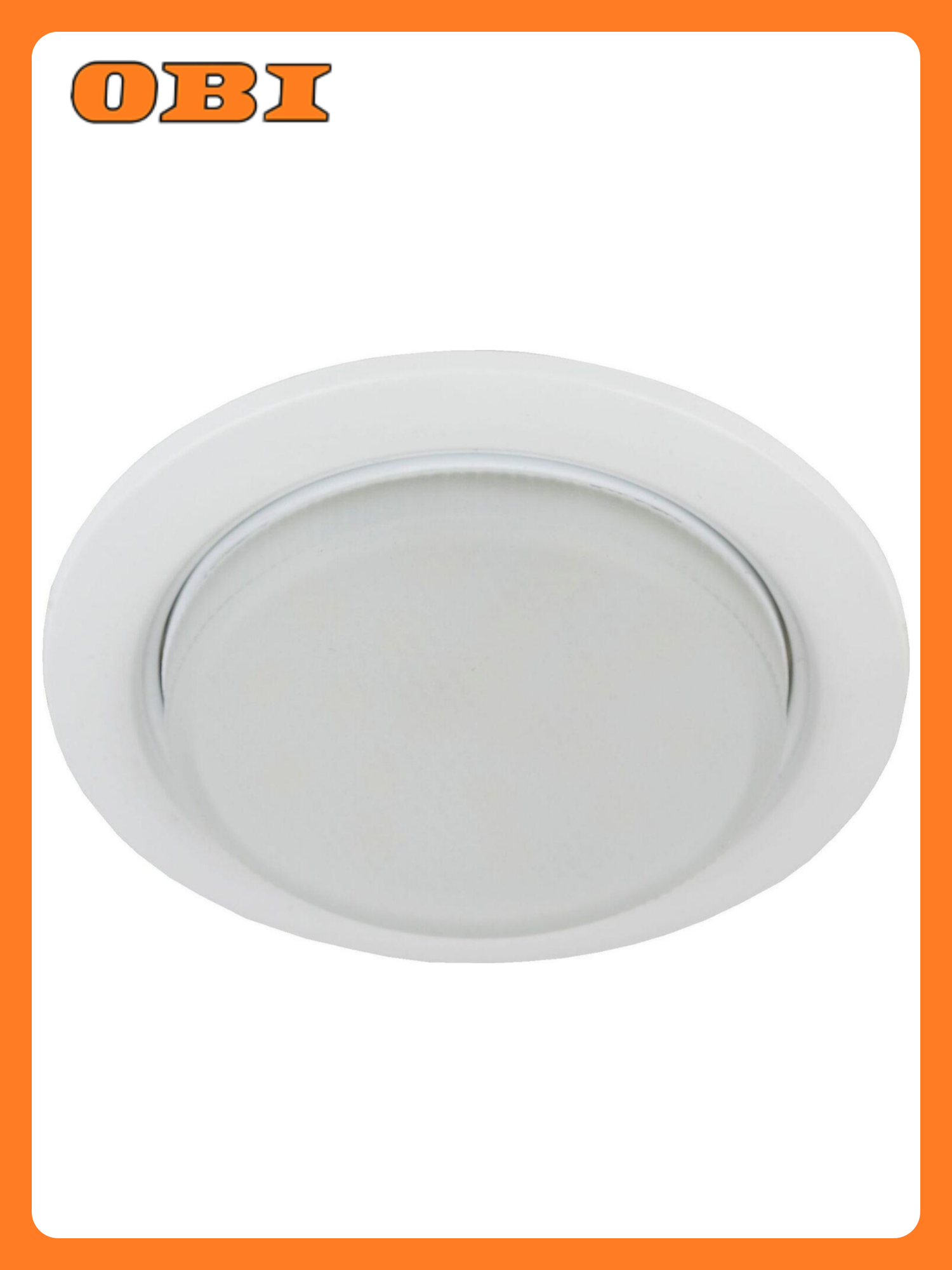 Встраиваемый светильник ЭРА Б0017642, цоколь GX53, круглый, настенно-потолочный