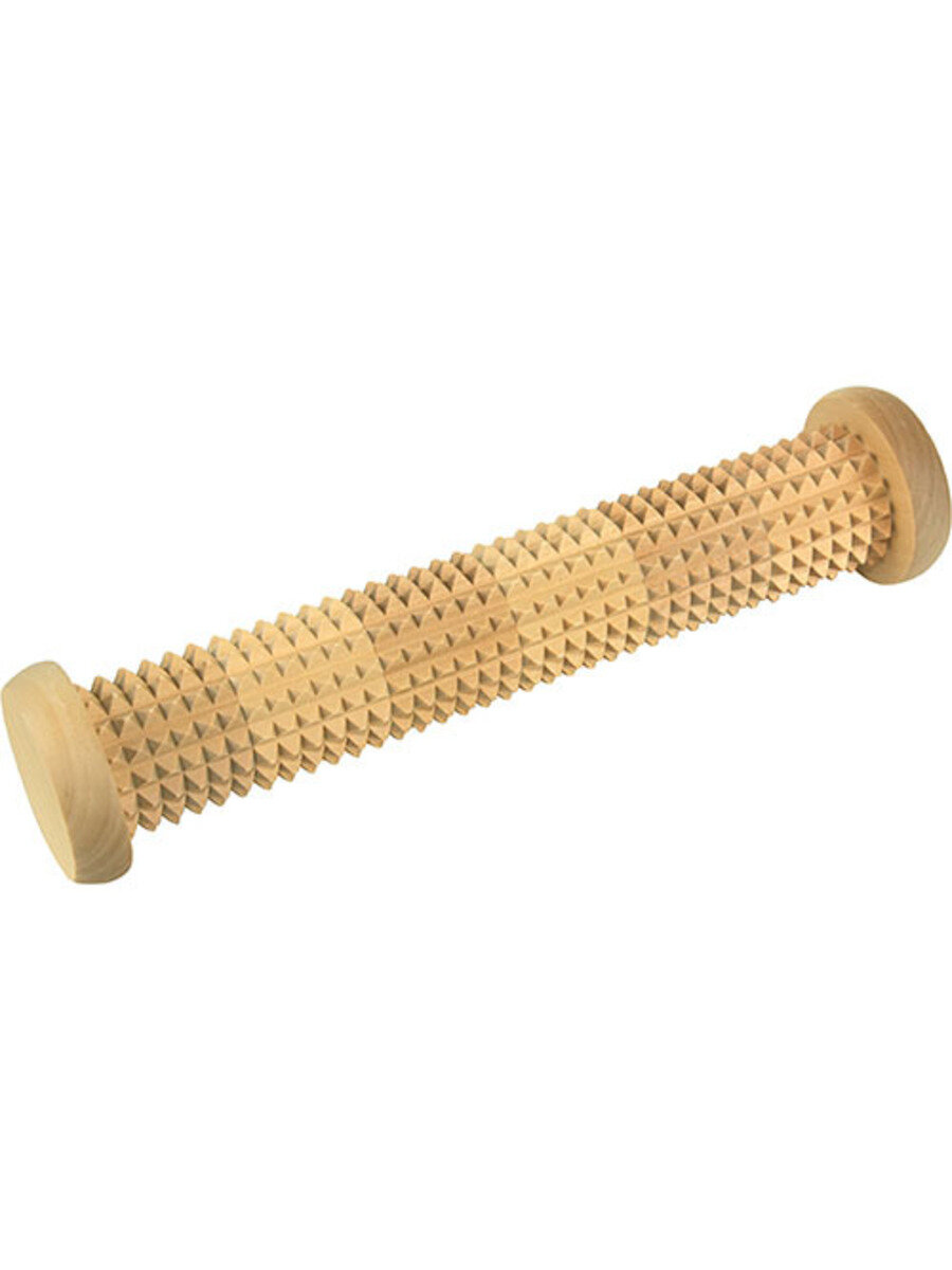 Массажер Тимбэ Продакшен "Валик с шипами", алтайская берёза, антицеллюлитный