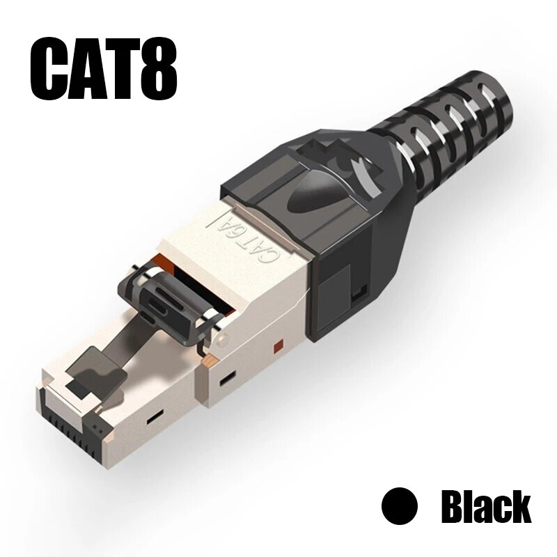 ZoeRax RJ45 CAT8/CAT7/CAT6A Коннектор 30PCS, CAT8