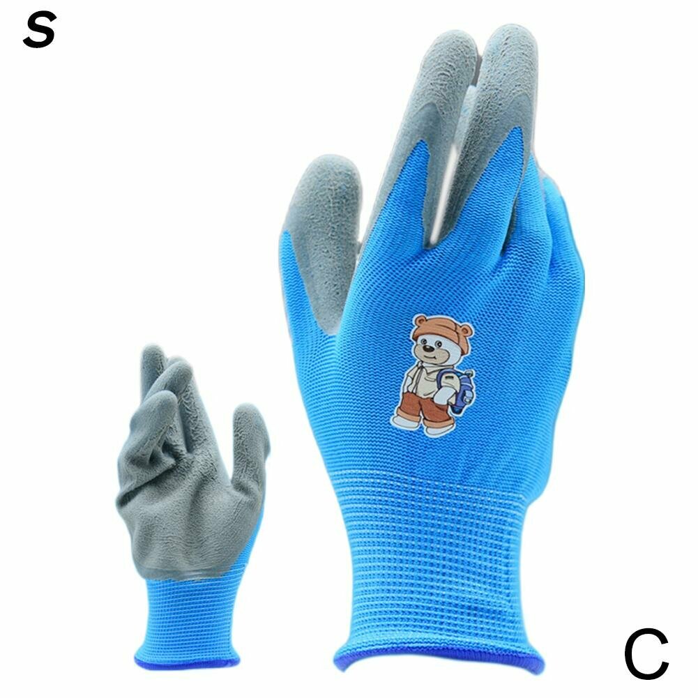 Детские рабочие перчатки, хозяйственные, защитные, Подходит для садов, ферм и т. д.
