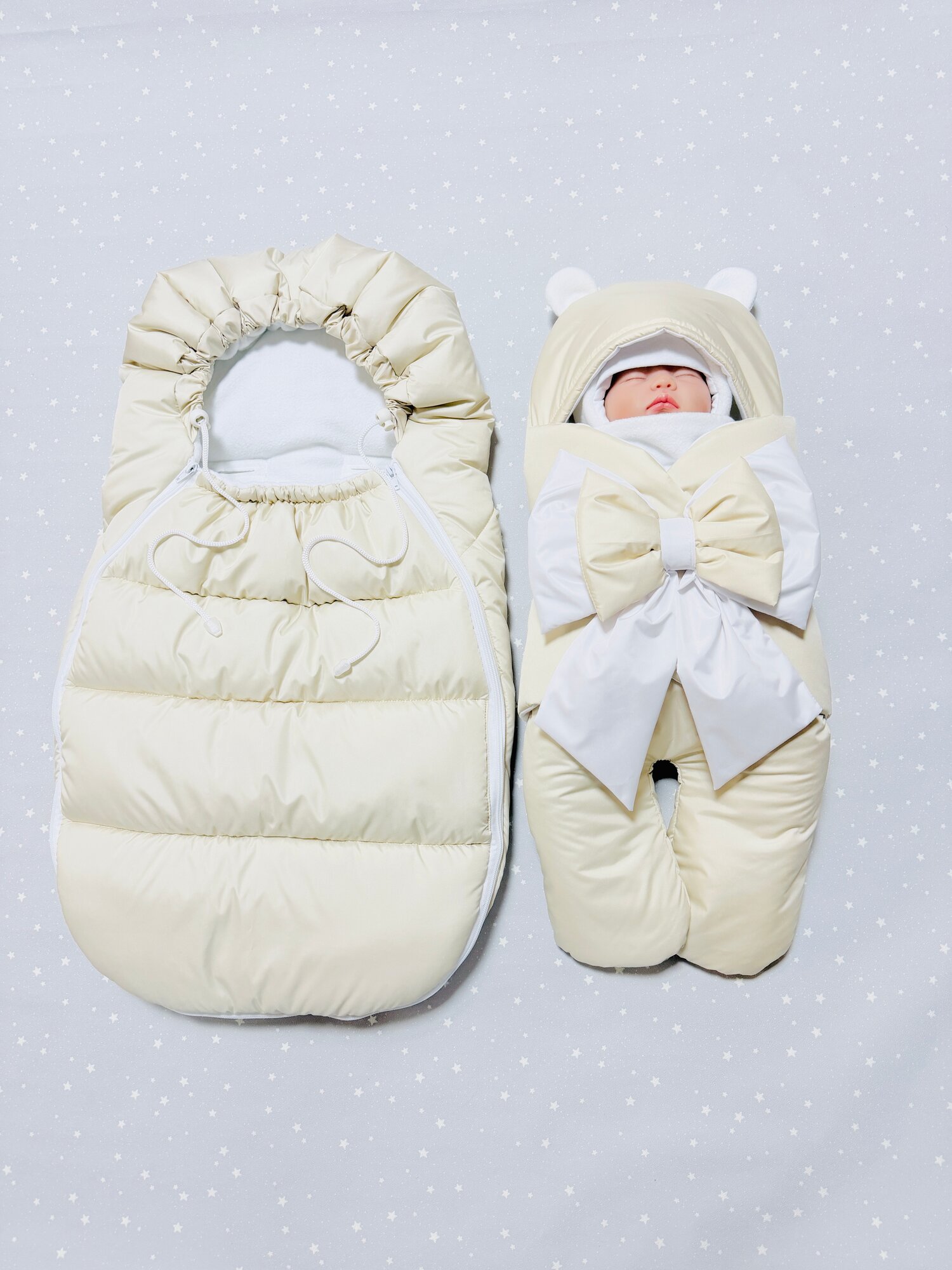 Конверт на выписку ALMeretskaya "Канада", для новорожденных, полиэстер, флис, зима