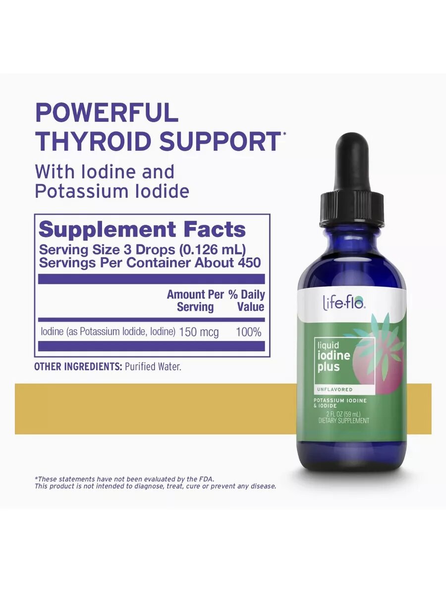 Иод в каплях сша iherb витамины