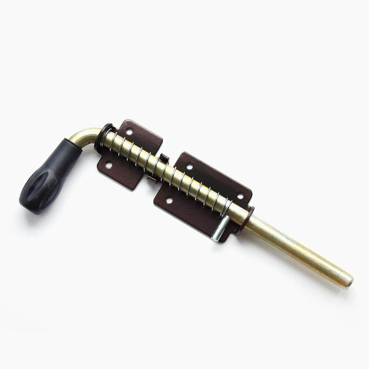 Засов гаражный ЗГ1 210 мм, стальной, оцинкованный "МастерБолтиков" ( 1 шт )