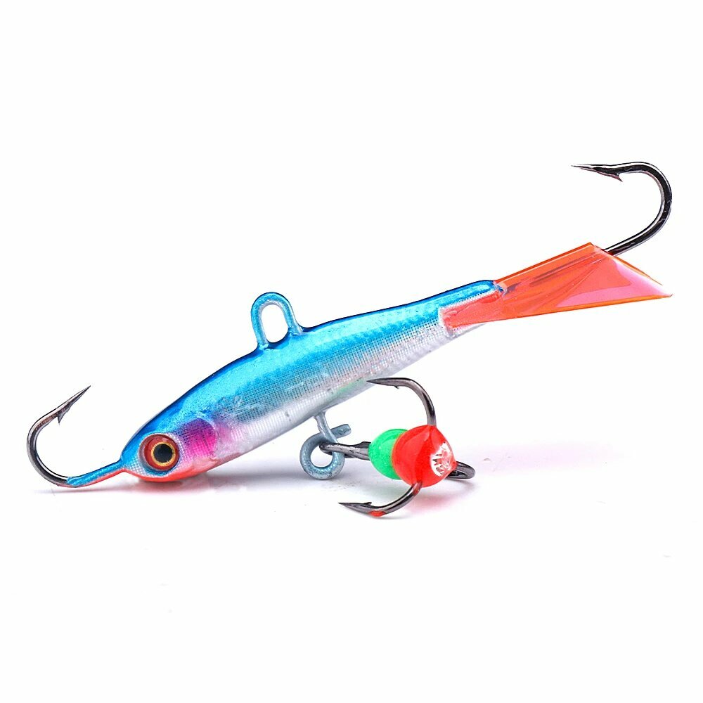 GOBASS 50 мм 9,5 г приманка для зимней рыбалки с скользящими крыльями, тонущая VIB, балансир для джиггинга для окуня, судака, щуки, зимние снасти