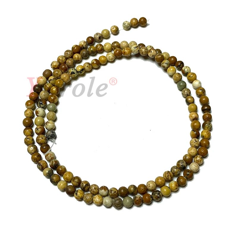 Ywрол 2 3 4 мм натуральный камень лабрадорит Аметист Кварц Круглые разделительные бусины аксессуары для браслета 15 дюймов