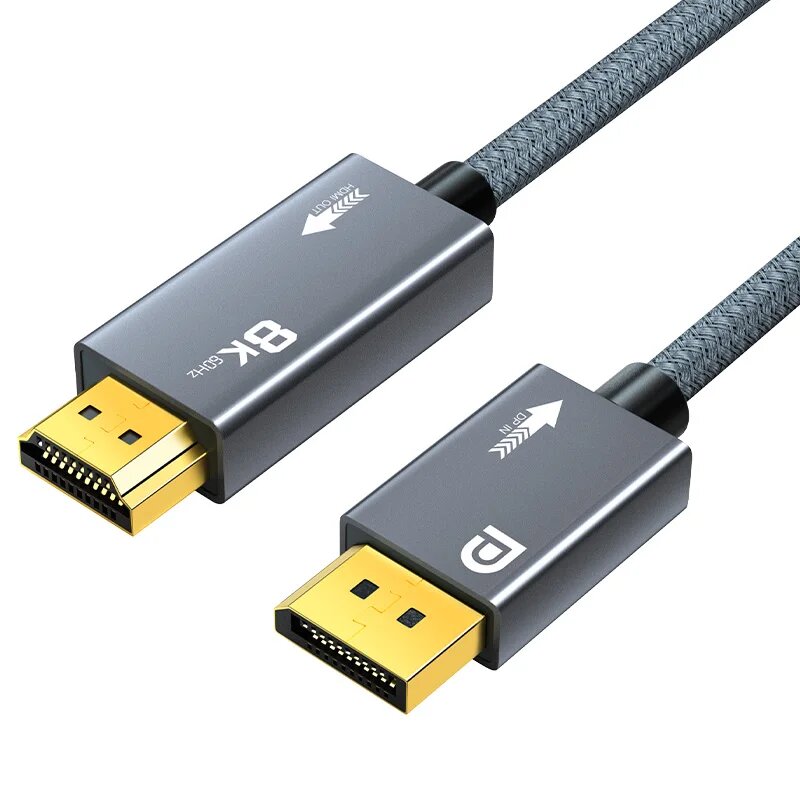 AGFINEST Адаптер DisplayPort к HDMI 8K 3 м