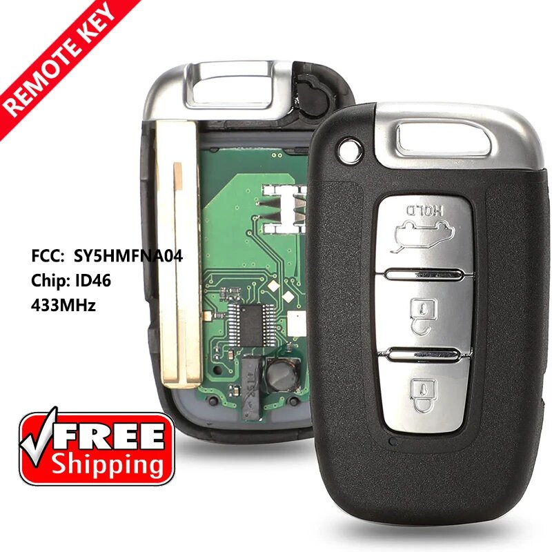 Умный автомобильный ключ-пульт DIYKEY 433 МГц SVI-MDFEU03 для KIA Sportage, Sorento, Mohave, K2, K5, Rio, Optima, Forte, Cerato, Cadenza, Morning