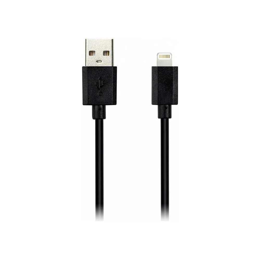 Дата-кабель SMARTBUY 8pin длина 15 см, черный 3 А iK-0120