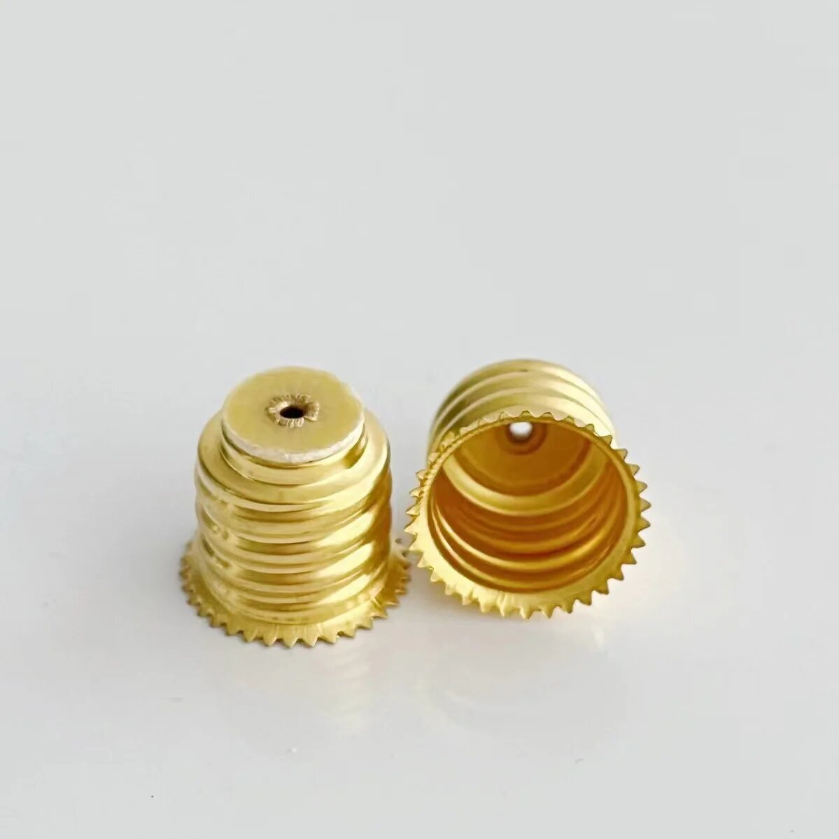 Патрон для кружевной лампы e14, винтовой колпачок для лампы E14, аксессуар для латунного цоколя, внутреннее кольцо патрона для лампы, патрон для лампы-фонарика