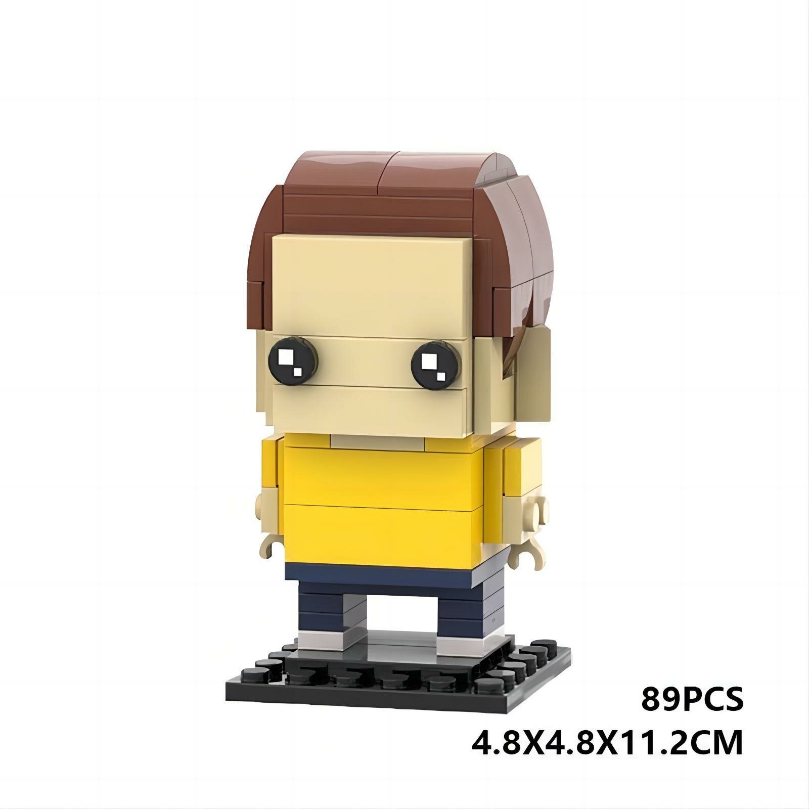 MOC-18187 Набор для сборки Modi, сборка мелких частиц, строительные блоки, игрушечная модель с квадратной головкой, мужской