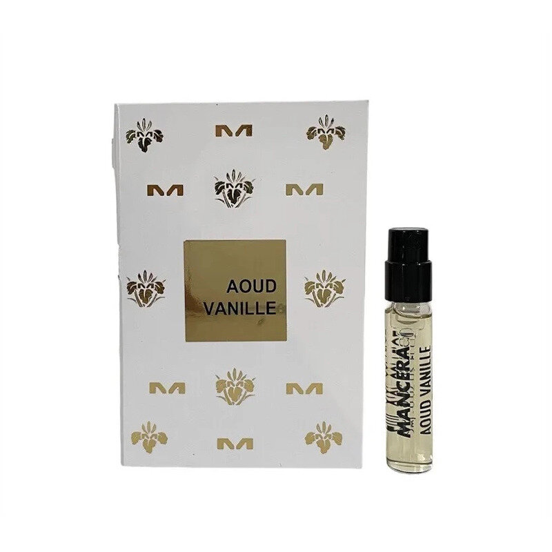 Парфюмерная вода Mancera Aoud Vanille миниатюра 2 мл / Пробник духов Мансера Уд Ваниль / Удовая ваниль