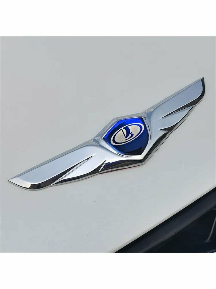 Хромированное украшение на логотипе LADA/нержавеющая сталь + ABS/антикоррозийное покрытие