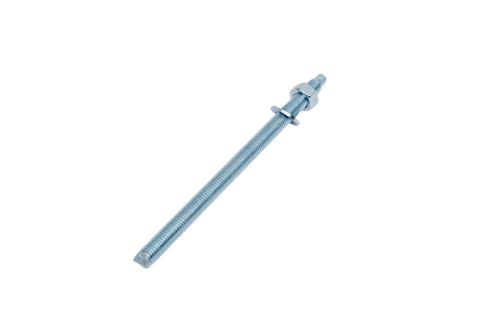 HIMTEX Шпилька для хим. анкеров 5.8 кл. пр. с гайкой и шайбой М12x200 5 шт SKA12200