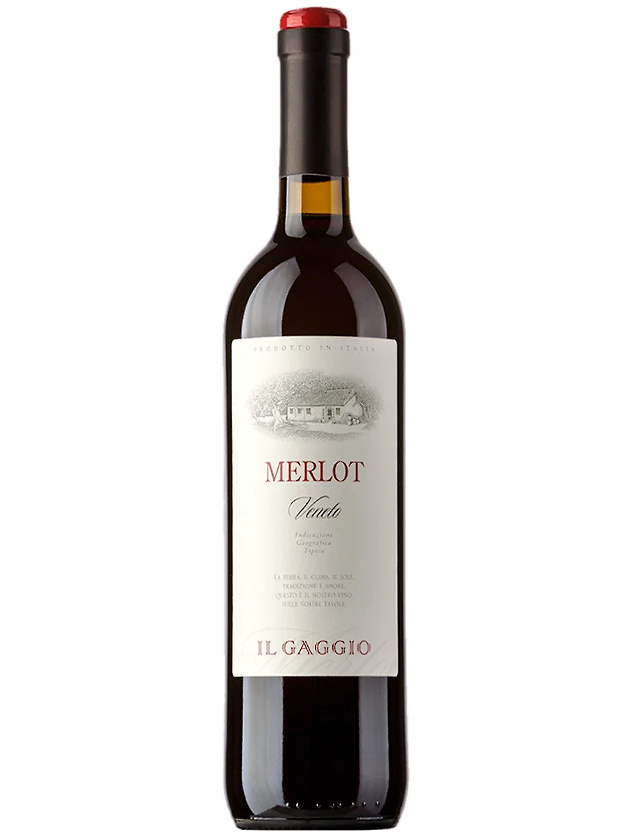 Вино Il Gaggio Merlot, красное, сухое, 0,75 л, Италия, Венето