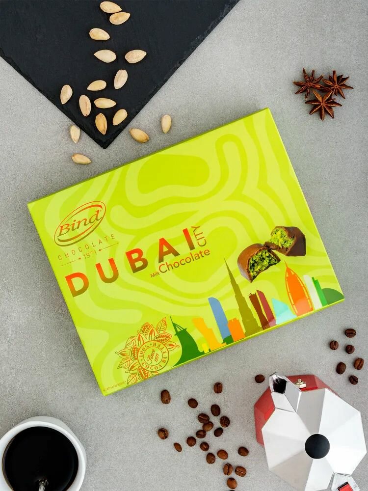 Конфеты BIND Dubai в сумочке 120г