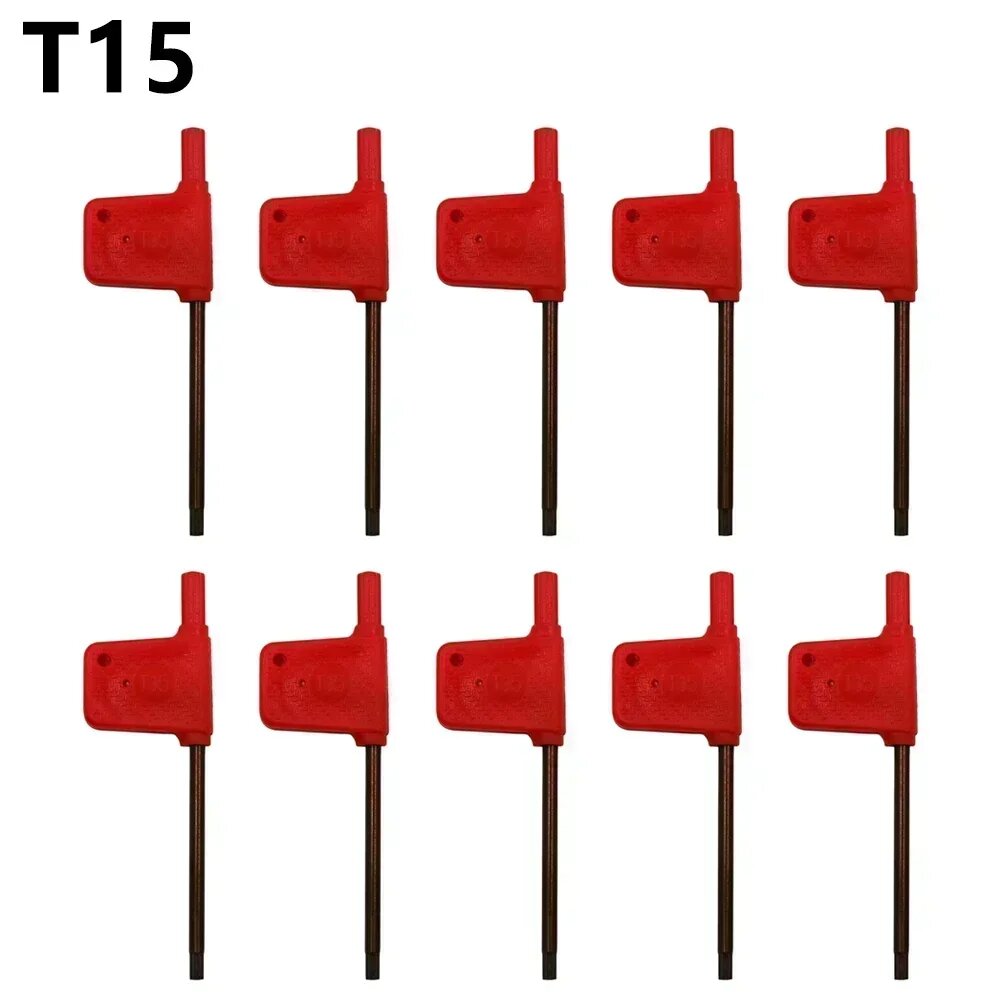 Набор отверток-ключей Torx Red Flag T5 T6 T7 T8 T15 T20 T15