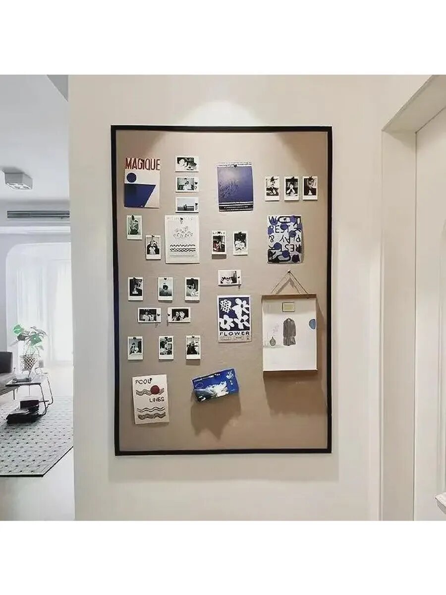 Фетровая доска-самоклейка, Светло-верблюжий, 120*120см