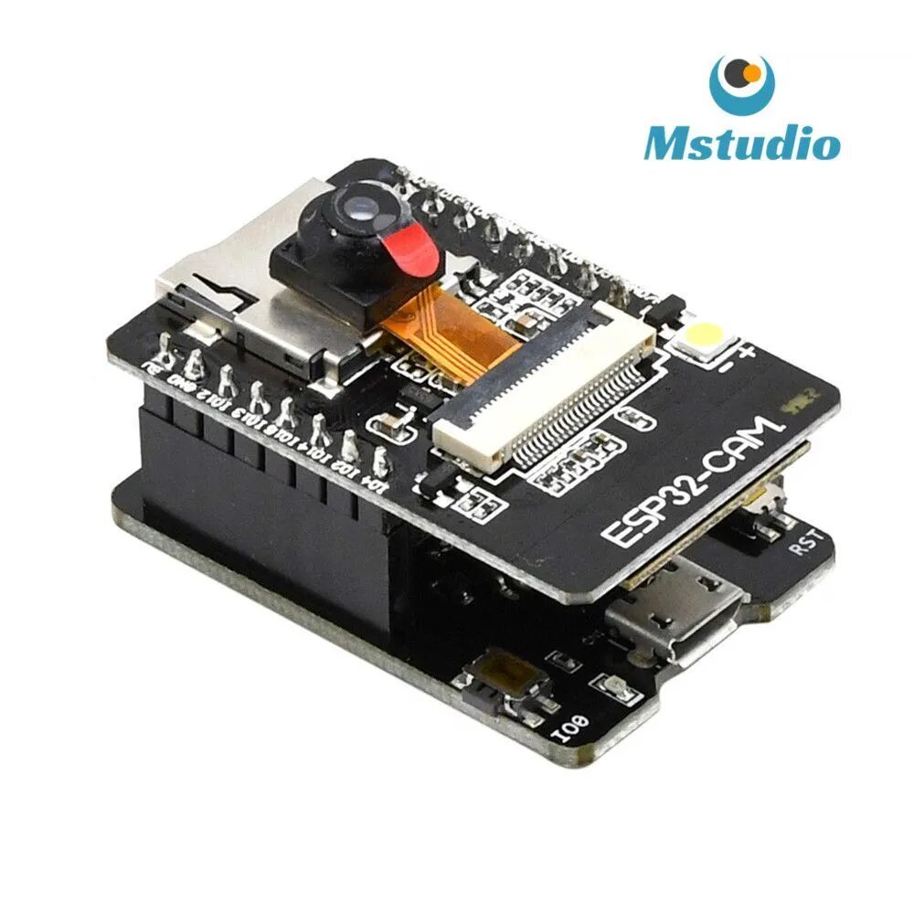 ESP32-CAM-MB Wi-Fi Bluetooth с камерой OV2640 2MP и программатором макетная плата Интерфейс MICRO-USB