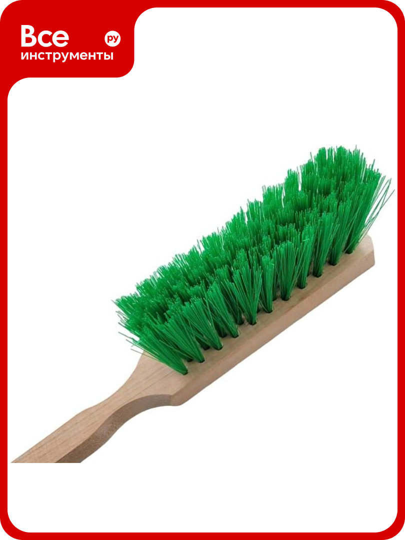 Щетка-сметка никище 4-х рядная, 300х38х17 мм 01-04-03