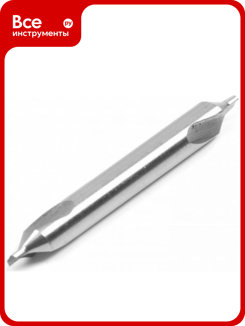 Сверло центровочное БПК А, 5 мм, Р6М5 HORTZ 122538