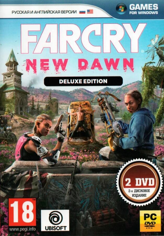FarCry New Dawn, игра для ПК на 2хDVD дисках