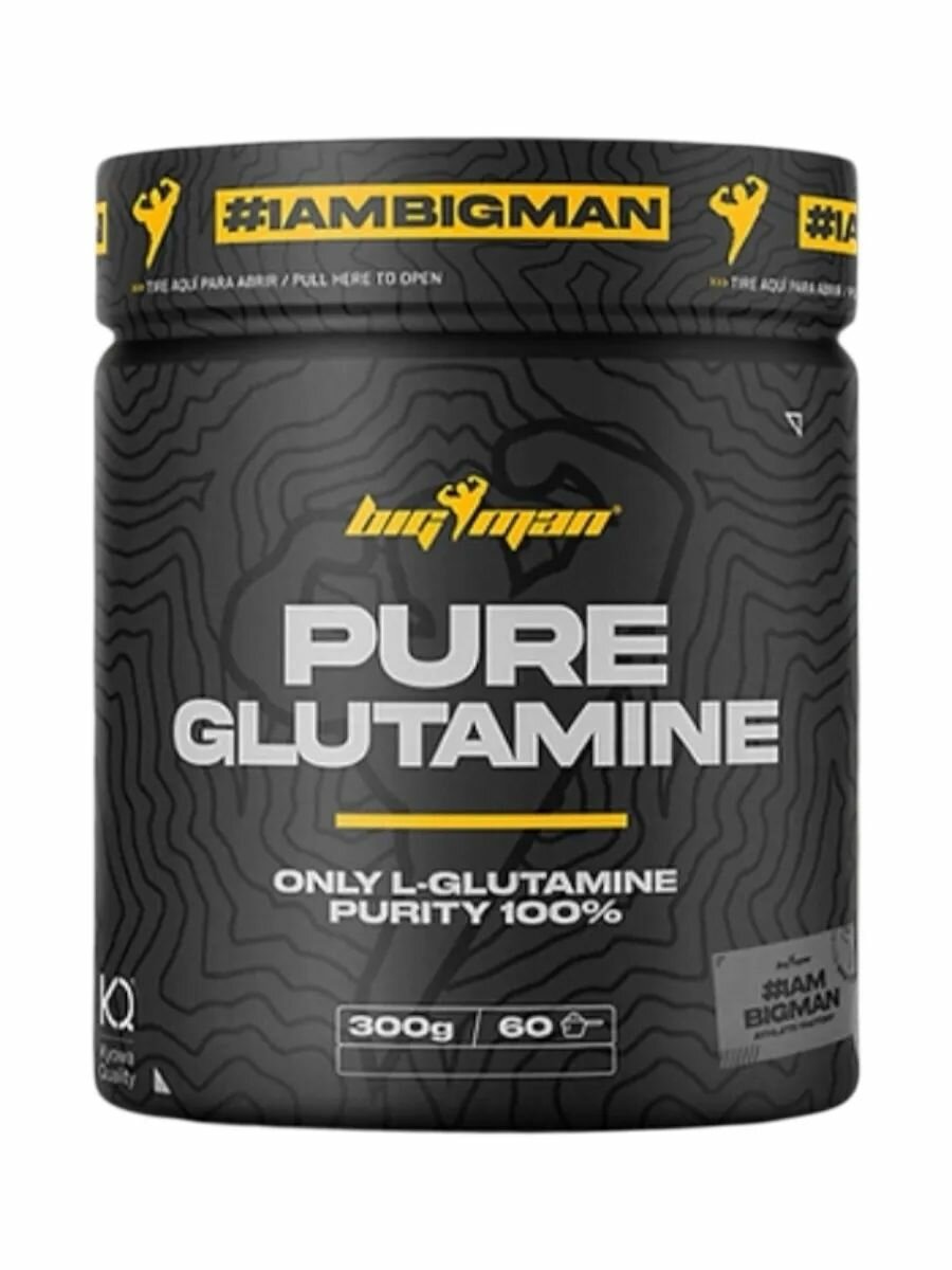 Аминокислоты BigMan Nutrition Pure Glutamine 100% 300 гр