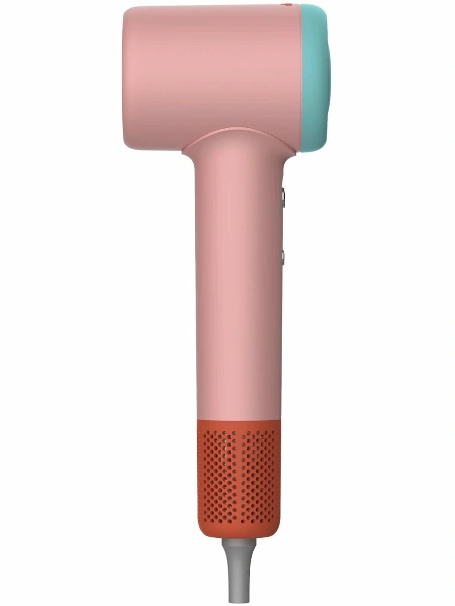 Фен Deerma DEM-CF51W 1400Вт, розовый и бирюзовый