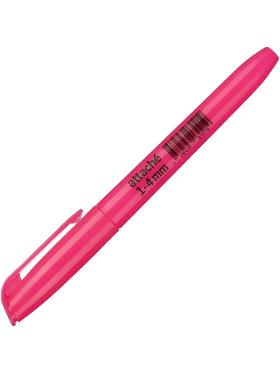 Розовый маркер для текста и выделения