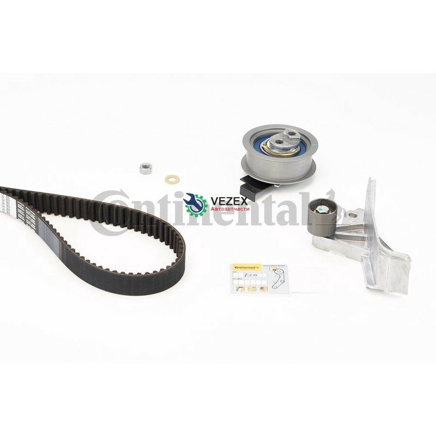 CONTINENTAL CT909K10 Ремень ГРМ зубчатый с роликами, комплект