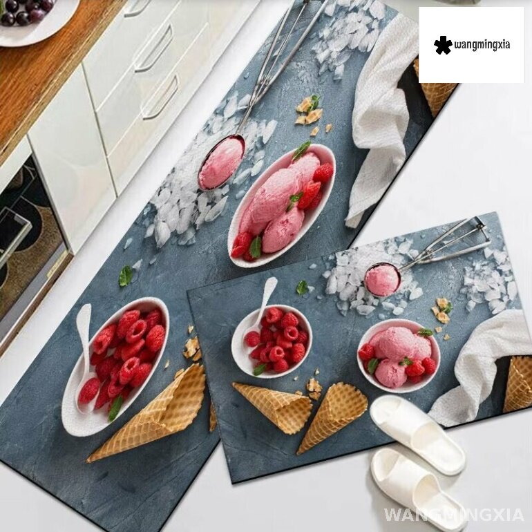 Кухонный коврик "Вейлонг", нескользящий, водоотталкивающий, 40х60 и 40x120 см