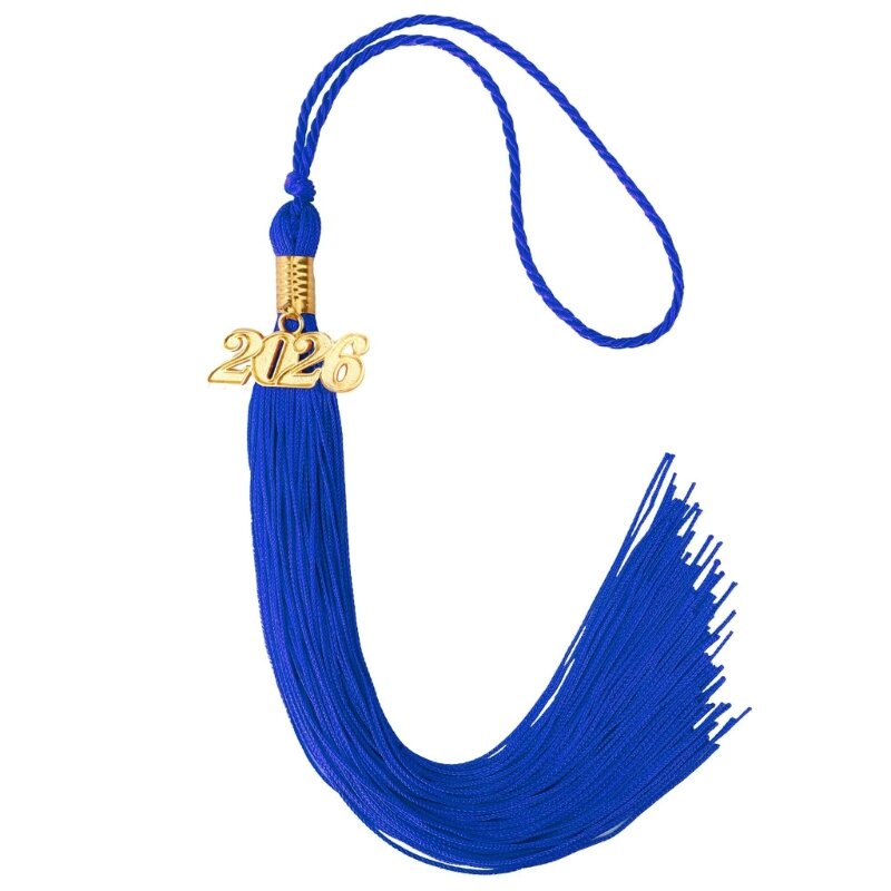 Class of 2026 Graduation Cap Tassels Decoration For Academic Robe Bachelor Gown