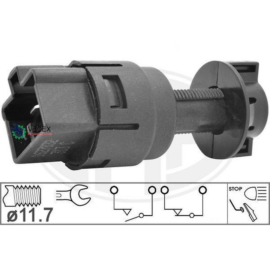ERA 330972 датчик стоп-сигнала!\ Honda Jazz/FR-V/Civic/Accord/Legend/CR-V 1.2-3.7i/CTDi 02>