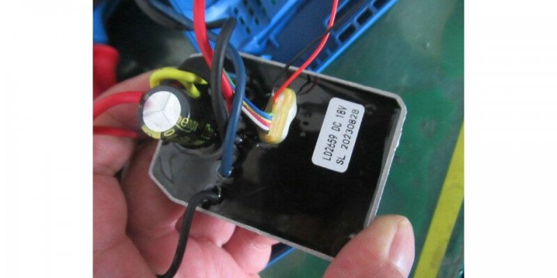 Плата управления двигателем LD2659WA DC 18V ver.2 V000-004-506-2 V000-004-506-2