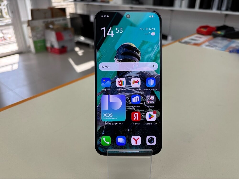 Смартфон INFINIX GT 30 PRO X6873, Ростест (ЕАС) 12/256GB, серебристый, б/у, уценка