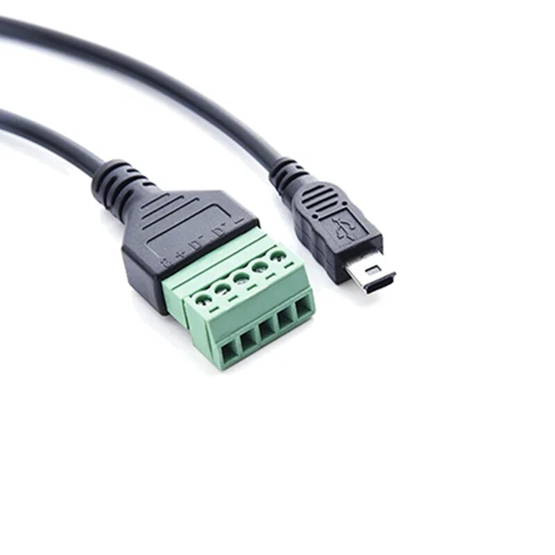 Кабель USB 2.0 Mini M с винтовыми клеммами