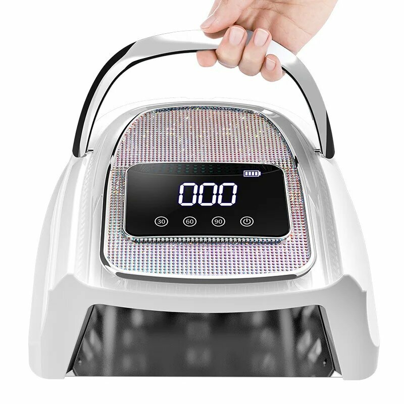 UV LED лампа для ногтей L16 Silver, EU