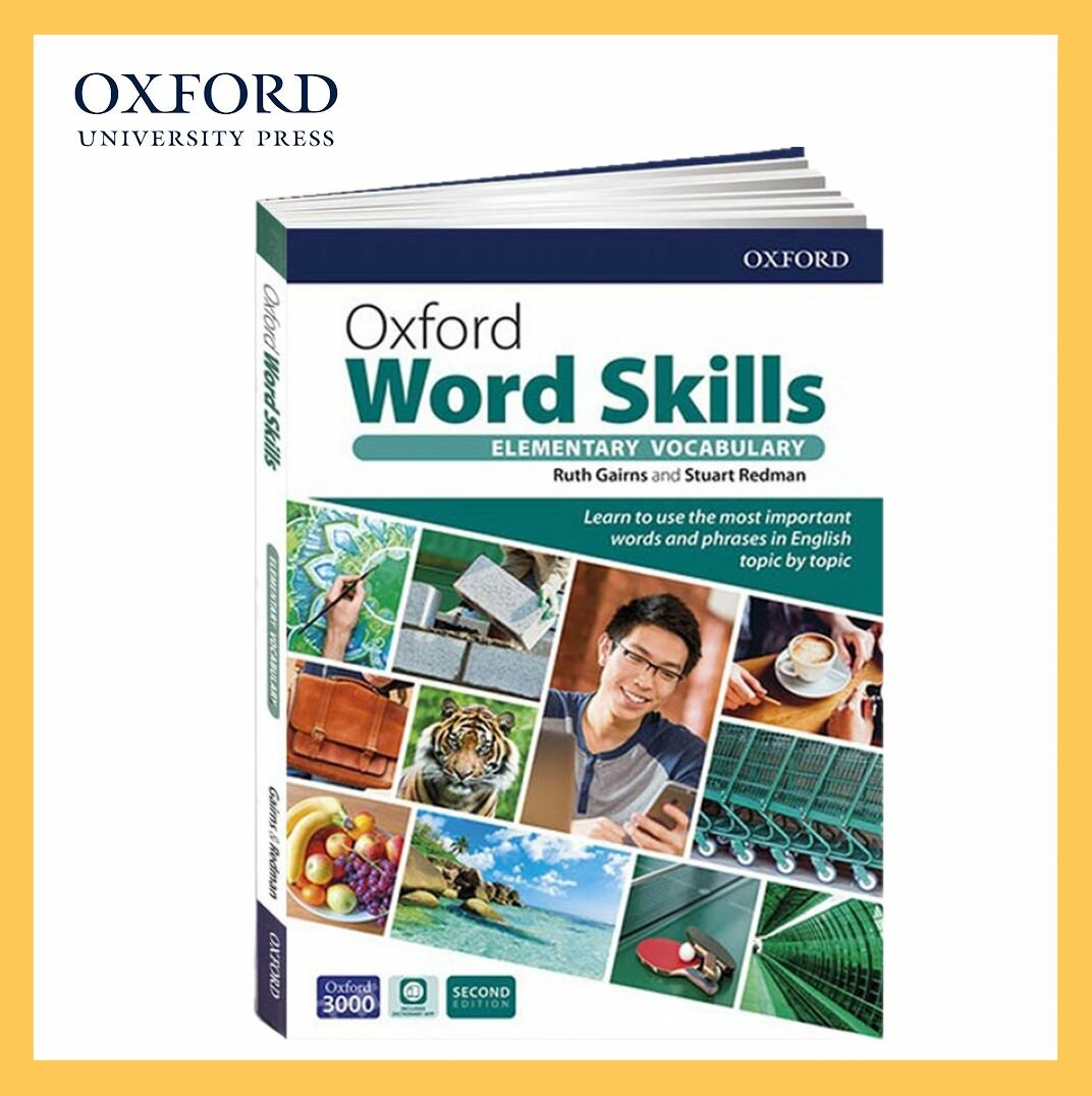 Oxford Word Skills elementary vocabulary 2nd edition A4 полноформатный