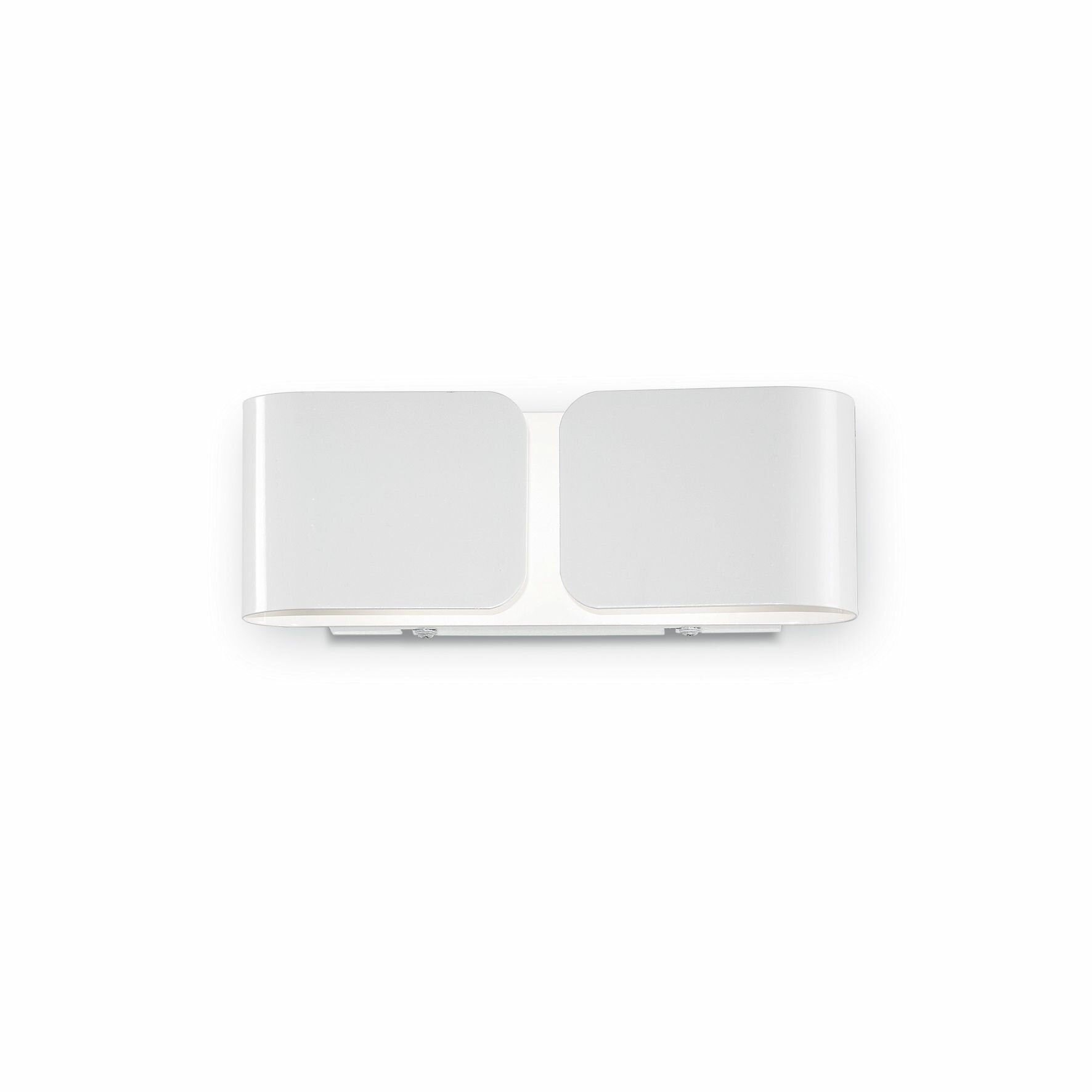 Светильник настенный ideal lux Clip AP2 Mini макс.2x40Вт IP20 G9 230В Белый Металл/Стекло Не диммируемый 049236.