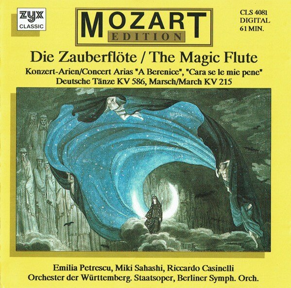 Компакт-диск Warner Emilia Petrescu – Mozart: Die Zauberflote / The Magic Flute