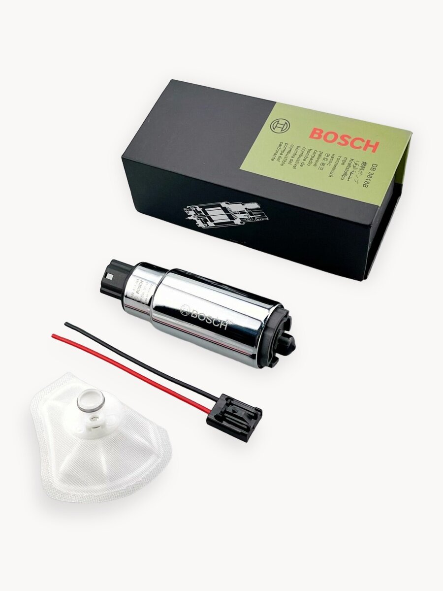 Электробензонасос, Насос топливный электрический Bosch мотор бензонасоса для ВАЗ, ГАЗ, Лада, Калина, Приора, Форд